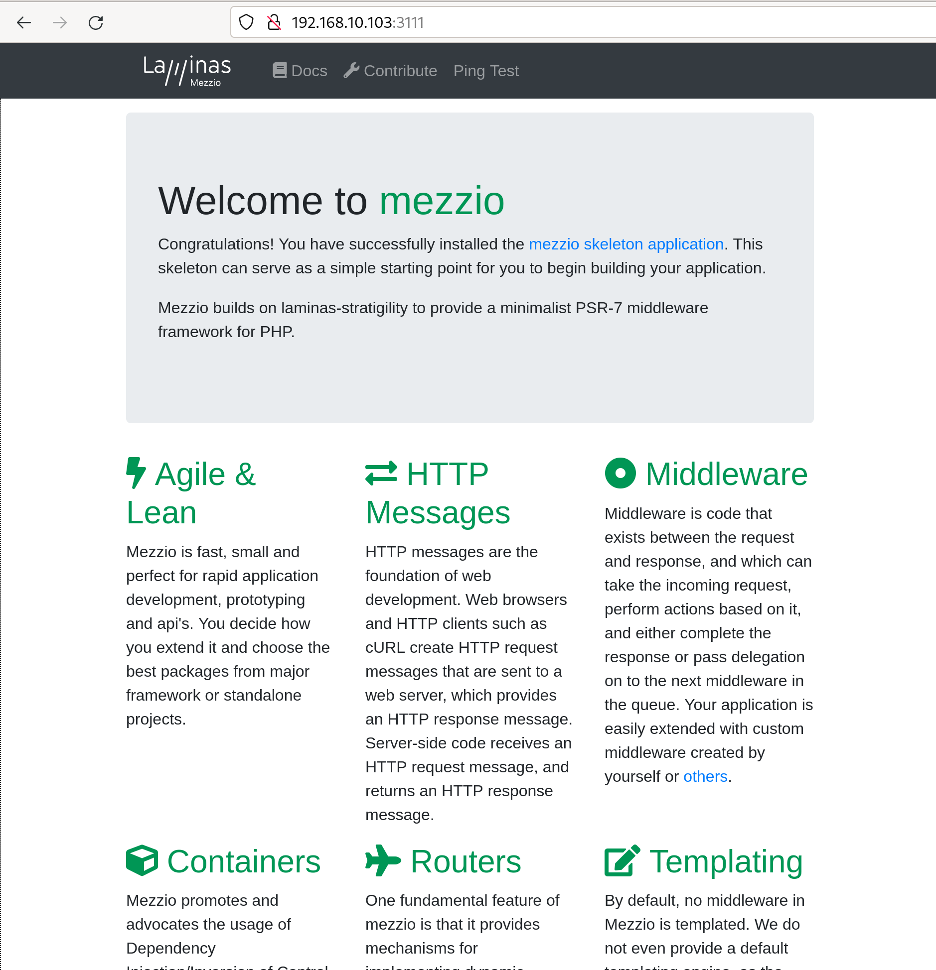 Mezzio Php Framework Using Swooleopenswoole With Nginx Reverse Proxy With Docker Containers 2589