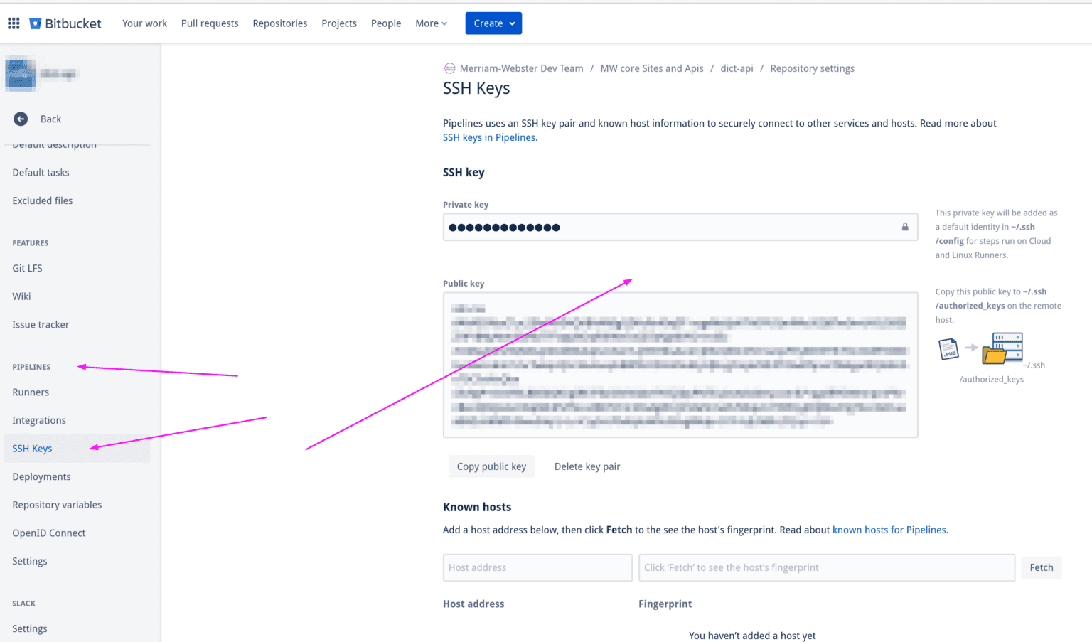 Access the GitHub repository from the bitbucket pipelines cicd - Byte Pursuits